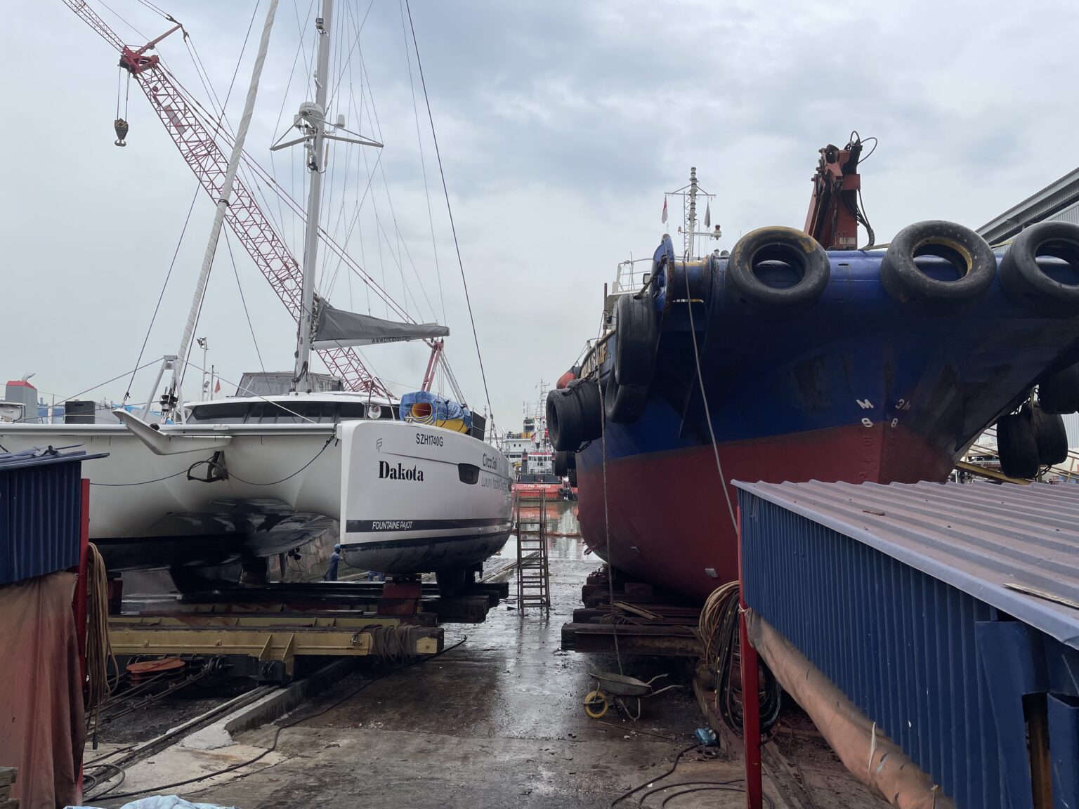 Slipway 1 650 MT Slipway 2 450 MT 35 Meters length 9 Meters Breadth 2.5 ...